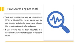 What is Search Engine Optimization and How Search Engines Work | PPT