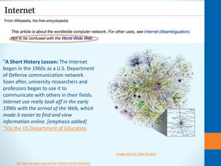 Introduction To Searching The Web | PPTX | Search | Internet