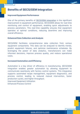 Introduction to SECSGEM Communication Interface Protocols for ...
