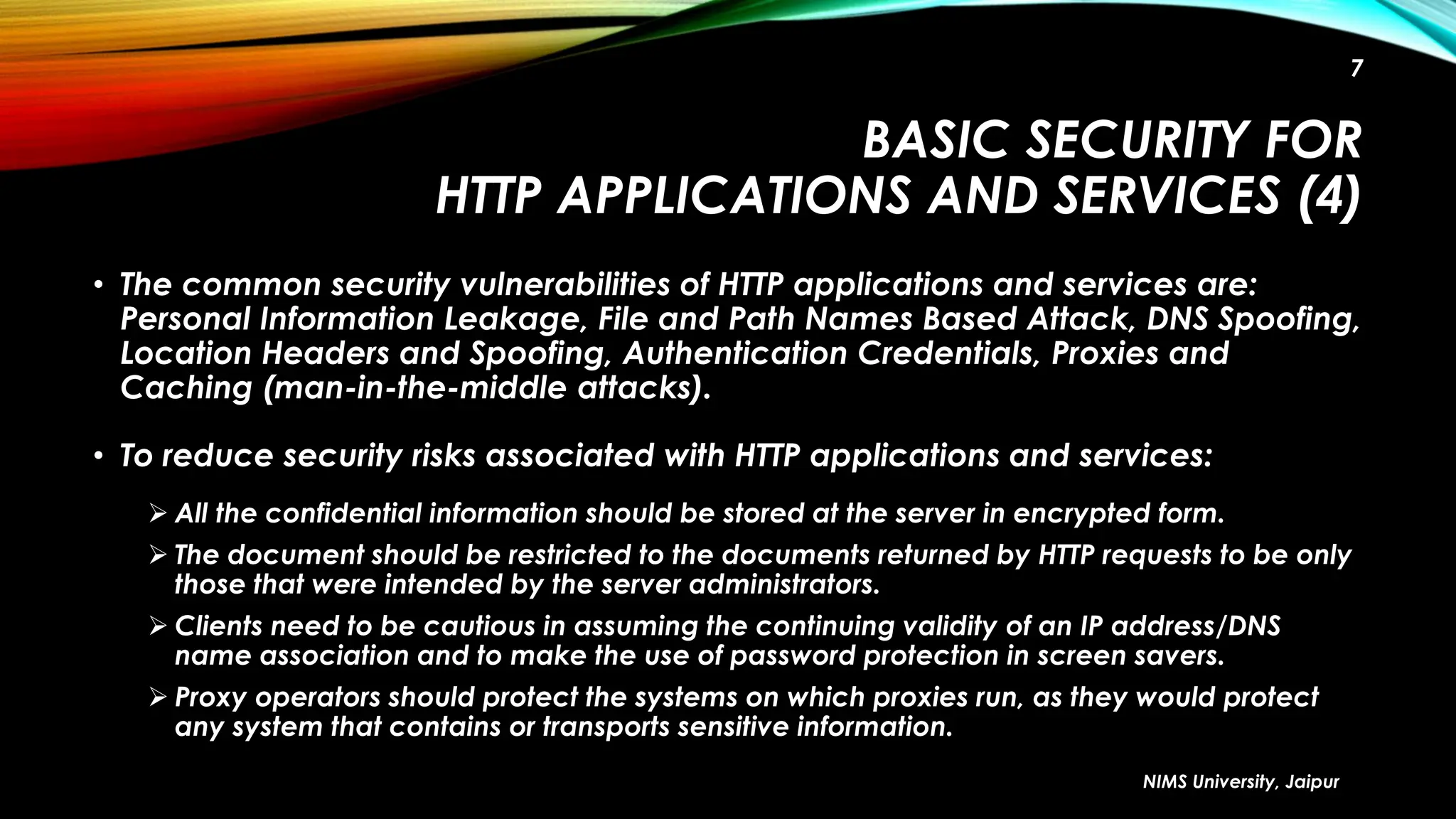 Securing Web Application, Services and Servers | PDF