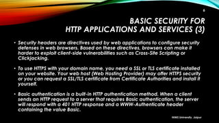 Securing Web Application, Services and Servers | PDF