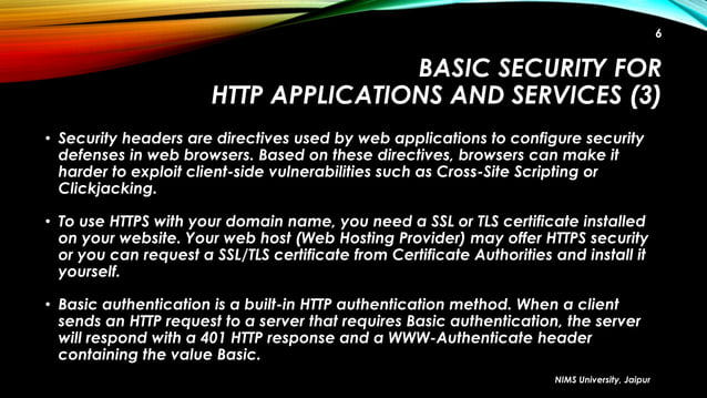 Securing Web Application, Services and Servers | PDF | Internet | Computing