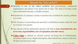 Introduction to security | PDF