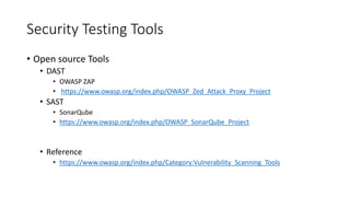 Introduction to security testing raj | PPTX