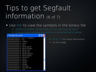Introduction to segmentation fault handling | PDF | Operating Systems | Computer Software and ...