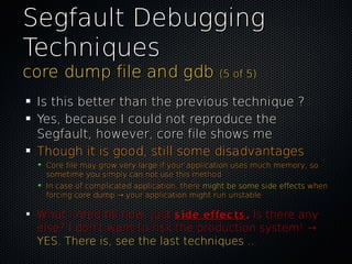 Introduction to segmentation fault handling | PDF | Operating Systems | Computer Software and ...