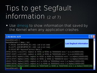 Introduction to segmentation fault handling | PDF | Operating Systems | Computer Software and ...