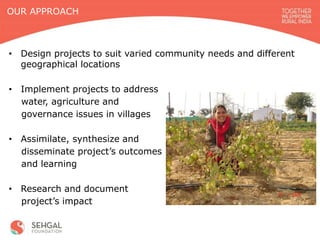 Introduction to sehgal foundation | PPT
