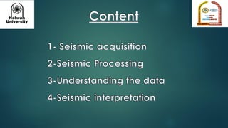 Introduction to seismic interpretation | PDF