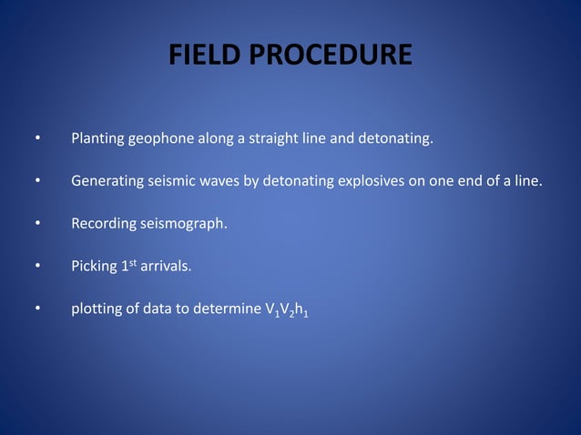 Introduction to Seismic Method | PPTX