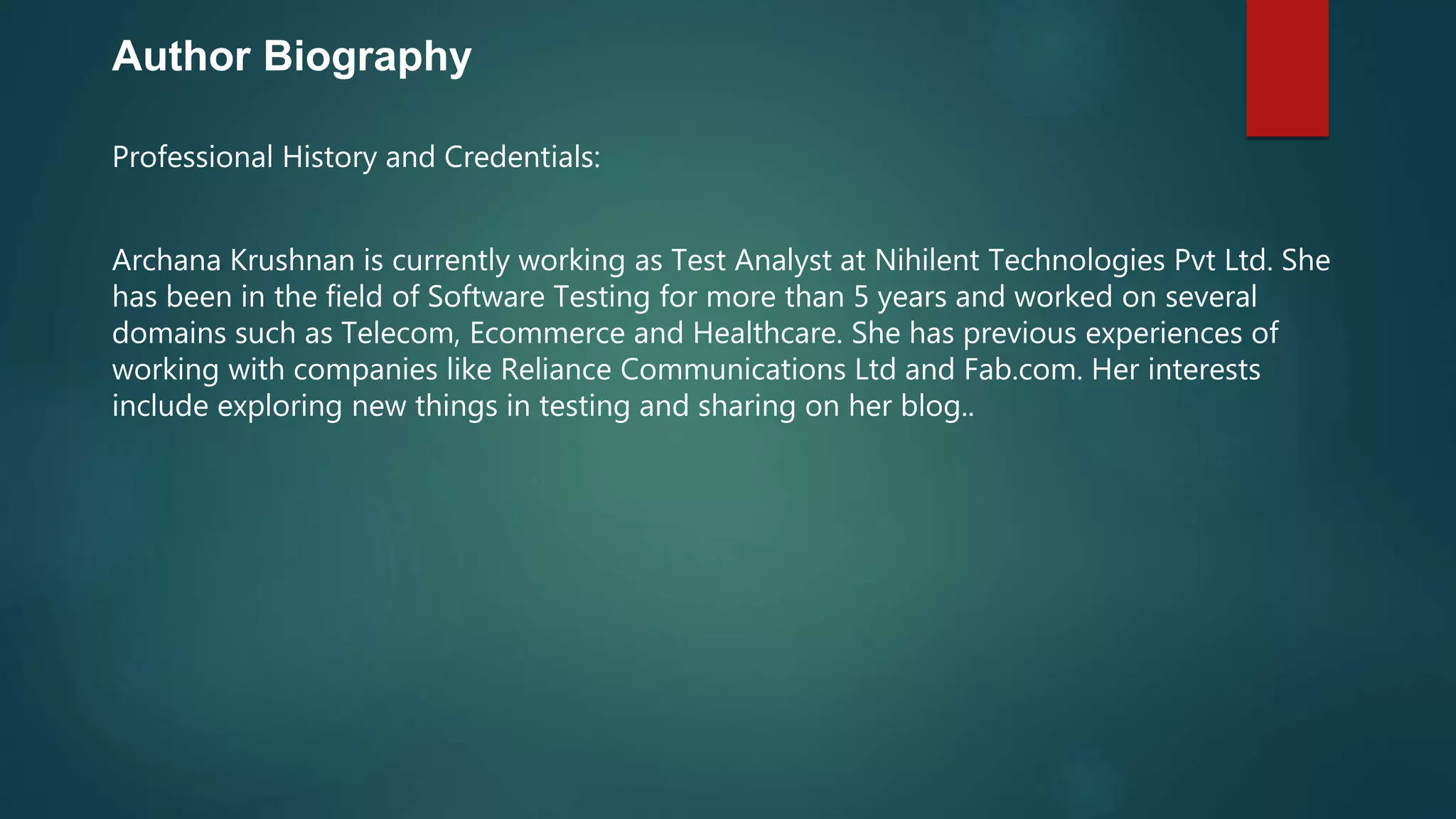 Introduction To Selenium Pptx Browsers Computer Software And Applications