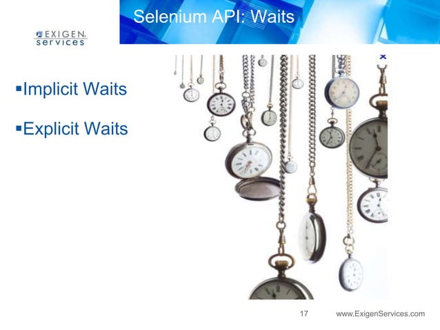 Introduction to Selenium Web Driver | PPTX