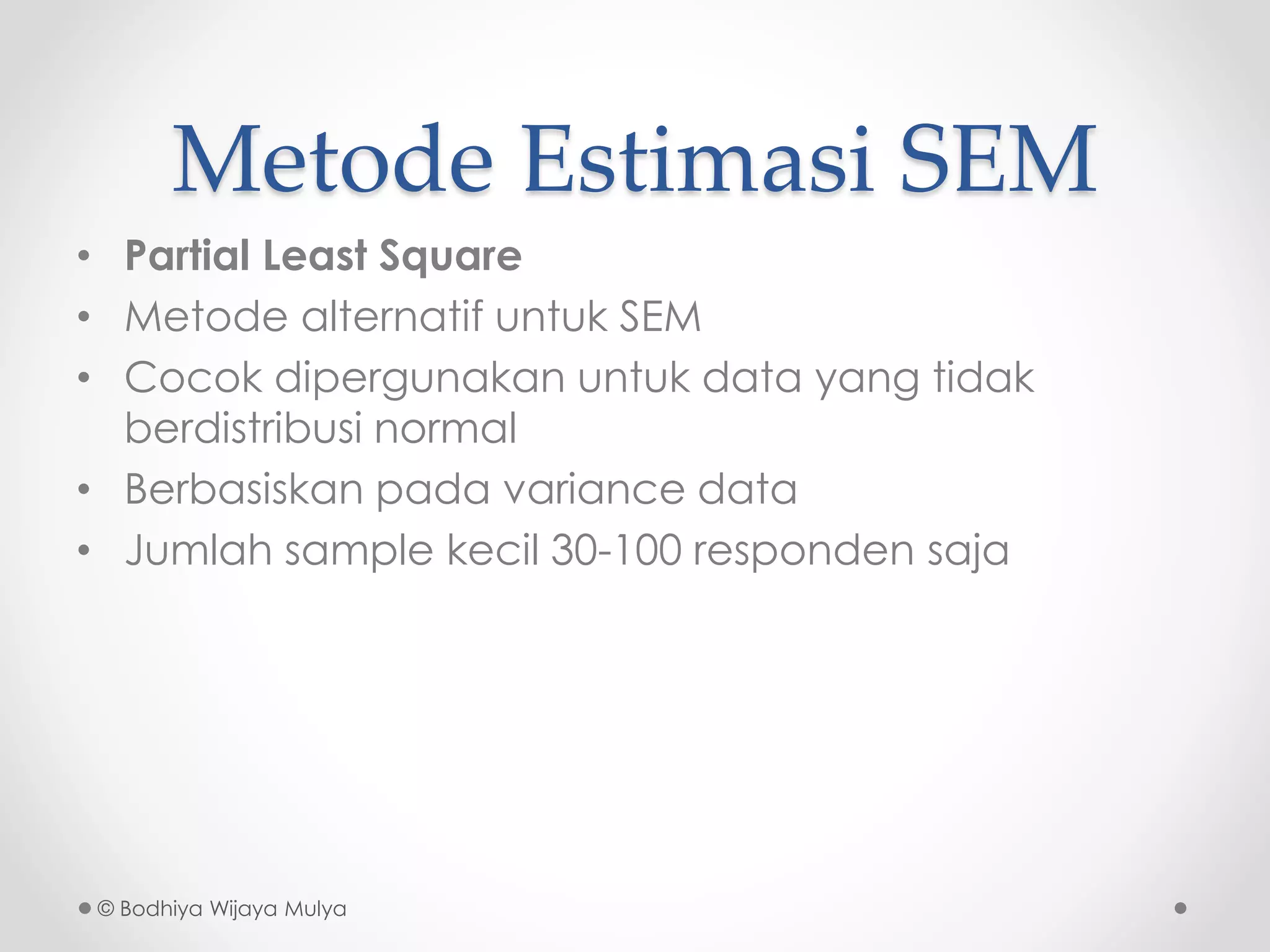 Introduction to Structural Equation Modeling | PDF