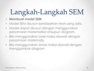 Introduction to Structural Equation Modeling | PDF