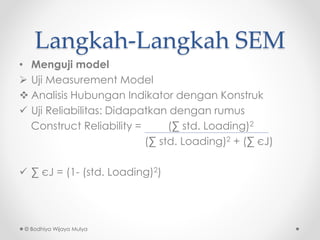 Introduction to Structural Equation Modeling | PDF