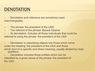 Introduction to semantics week 3 | PPT