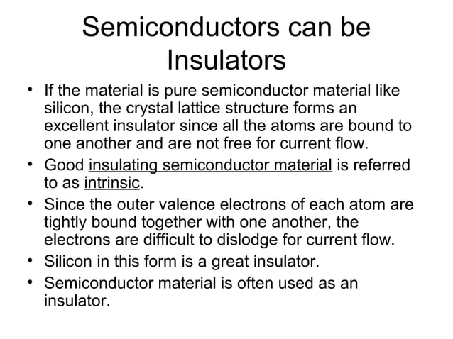 Introduction to semiconductor materials | PPT