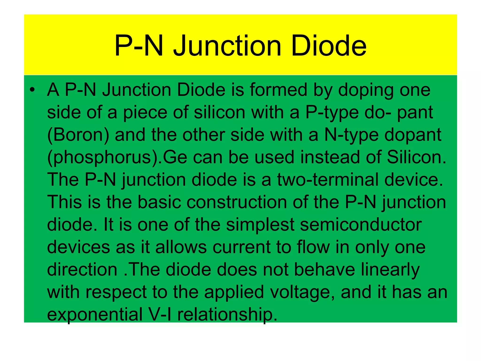 Introduction to semiconductors | PPT