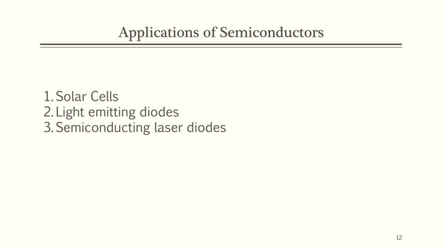 Introduction to semiconductor devices | PPT
