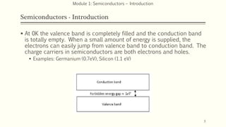 Introduction to semiconductor devices | PPTX