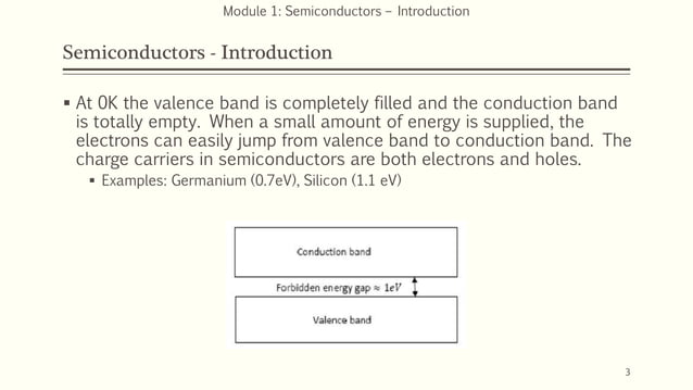 Introduction to semiconductor devices | PPTX