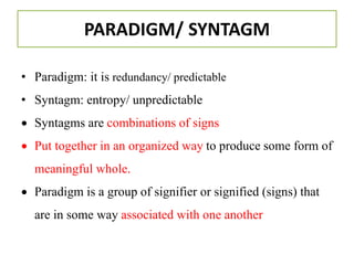 semiotic Analysis | PDF