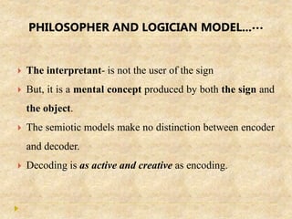 Introduction to semiotics vsm | PPT