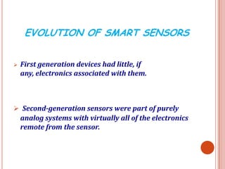 Introduction to sensor | PPTX