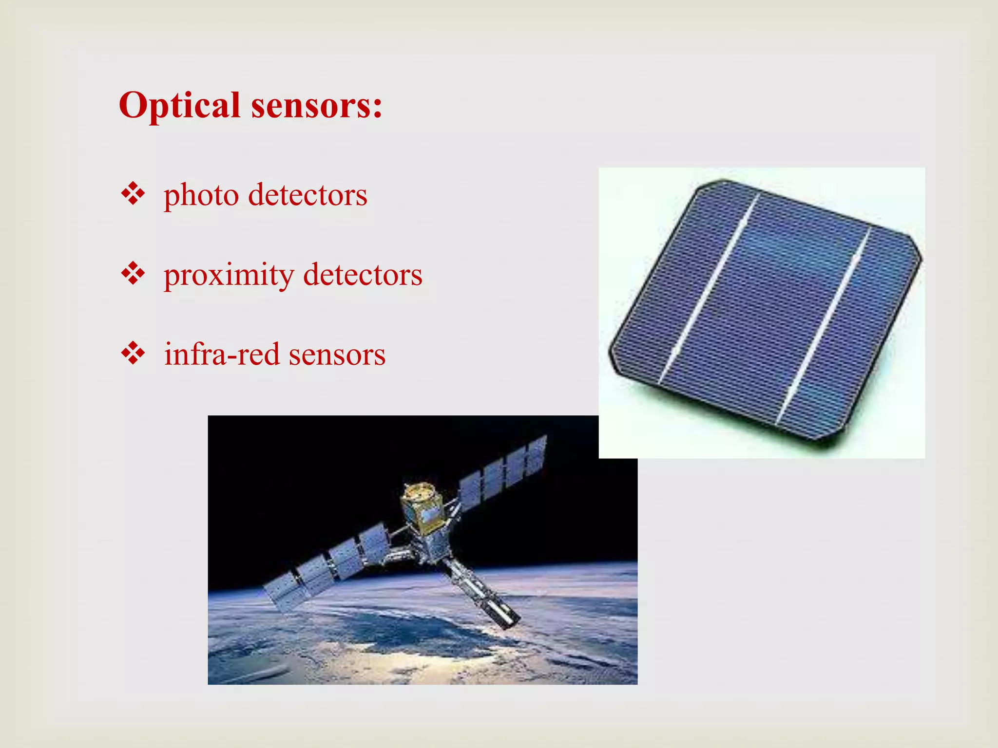 Introduction to sensors | PPTX