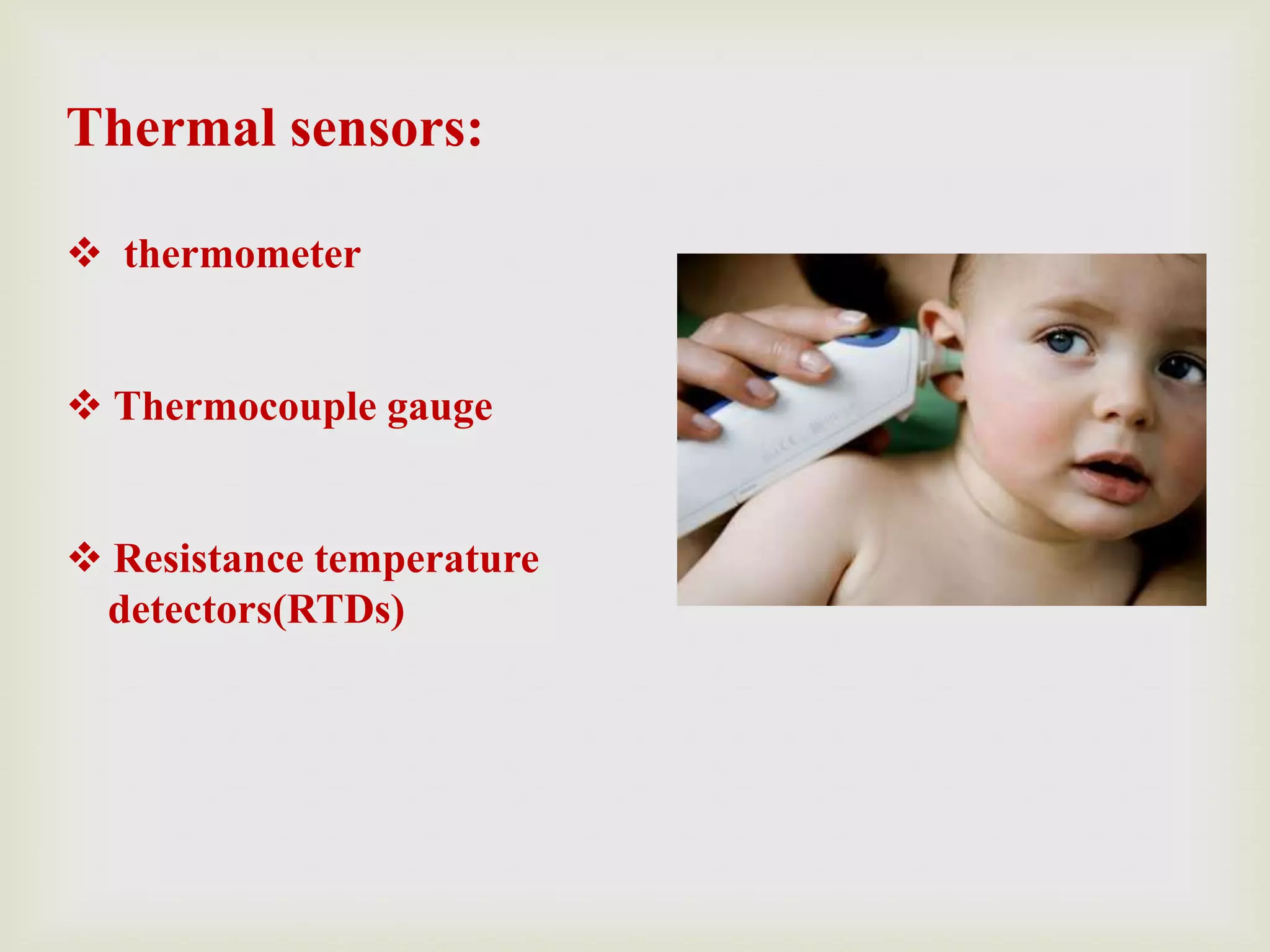 Introduction to sensors | PPTX