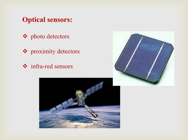 Introduction to sensors | PPTX | Physics | Science