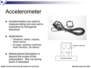 Introduction to Sensors.ppt | Physics | Science