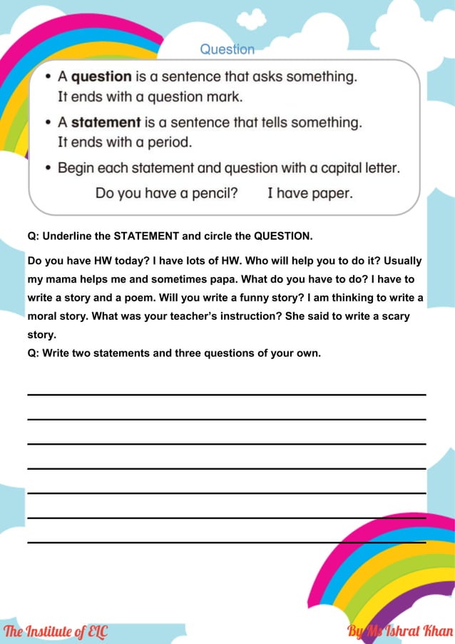 Introduction to sentence | PDF