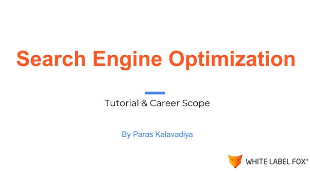 Introduction To Search Engine Optimization | PPT | Free Download