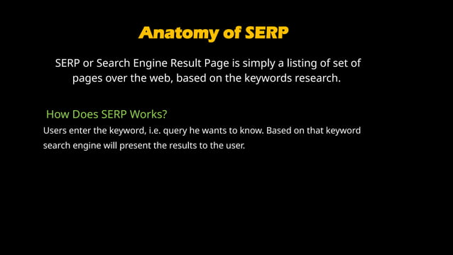 An Introduction to SEO for beginners PPT | PPTX