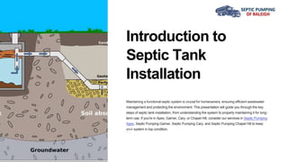 Introduction to Septic Tank Installation.pptx
