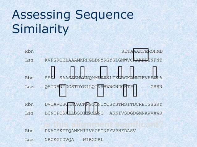 Introduction to sequence alignment | PPTX