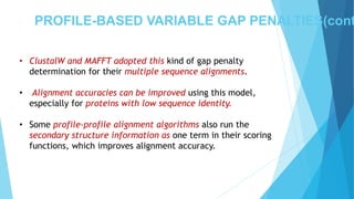 Introduction to sequence alignment partii | PPTX