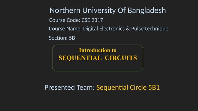 Introduction to Sequential. circuit.pptx
