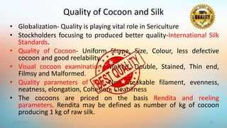 Introduction to sericulture | PPTX