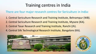 Introduction to sericulture | PPTX