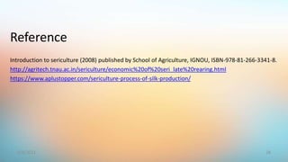 Introduction to sericulture | PPTX