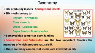 Introduction to sericulture | PPTX