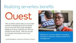Introduction to serverless compute with azure functions | PPTX