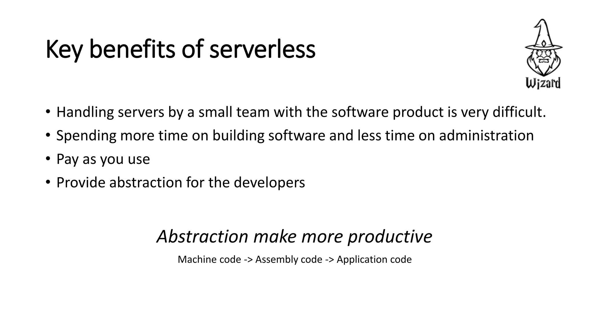 Introduction to serverless computing | PPT Introduction to serverless computing | PPT