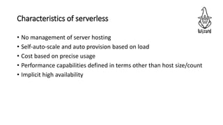 Introduction to serverless computing | PPT