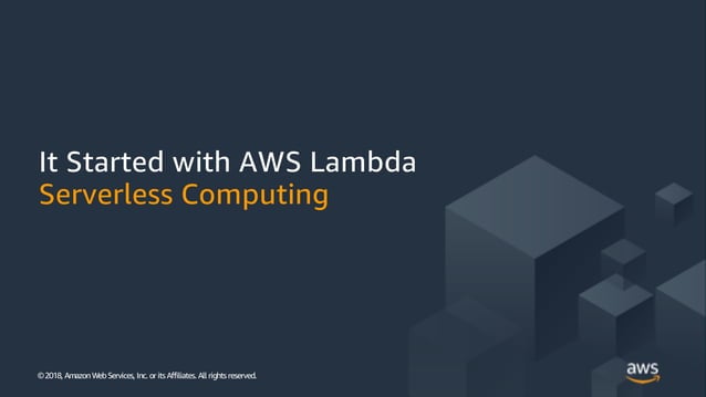 Introduction to Serverless | PPT