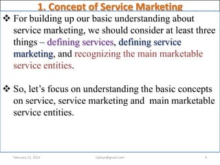 Introduction to service marketing | PPTX