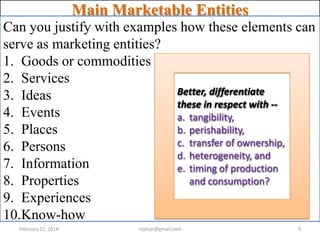 Introduction to service marketing | PPTX