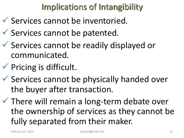 Introduction to service marketing